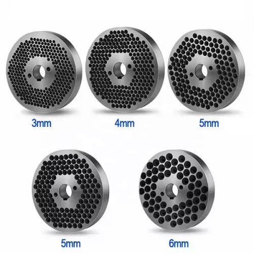 Pelet makinesi diski 220 MM ve farklı gözenek delikleri çaplarıyla ...